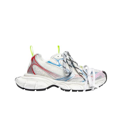 발렌시아가 3xl 스니커즈 화이트 레드 블루 Balenciaga Kream