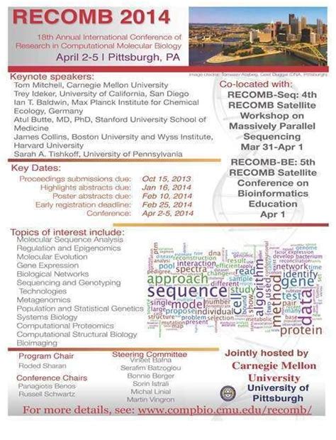 Research In Computational Molecular Biology Alchetron The Free Social Encyclopedia