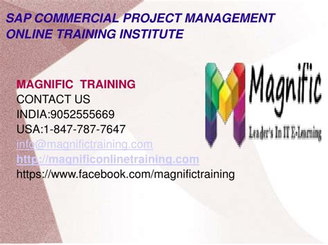 Ppt Sap Commercial Project Management Online Training In Usa Powerpoint Presentation Id7301039