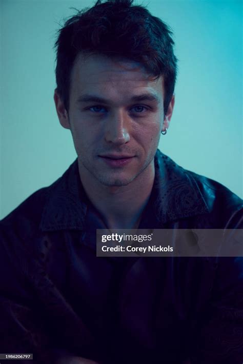 Brandon Flynn Of Manhunt Poses For A Portrait During The 2024 News