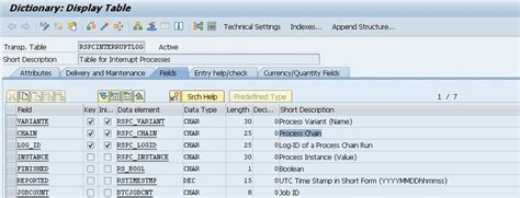 Table To Get Scheduling Details For An Interrupt V Sap Community