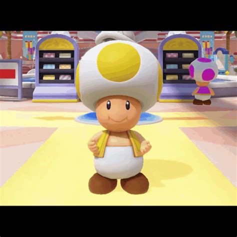 Toad Super Mario Party Jamboree Yellow Toad Super Mario Party
