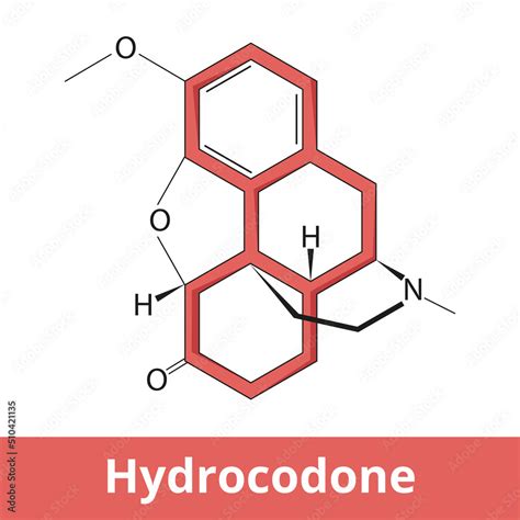 Chemical Structure Of Hydrocodone Hydrocodone Dihydrocodeinone Is An