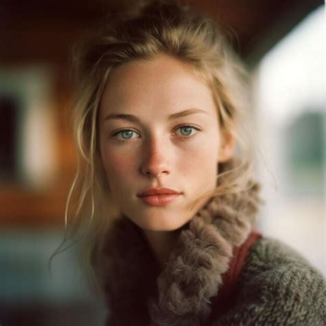 Premium Photo Closeup Photo Of A Girl S Face