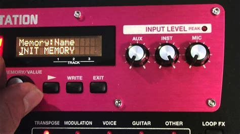 RC 300 Loop Station Tutorial Naming Locations YouTube