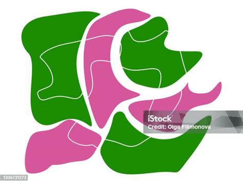 흰색 배경에 다채로운 추상적 인 모양 디자인용 벡터 일러스트레이션 0명에 대한 스톡 벡터 아트 및 기타 이미지 0명 곡선 굽은 Istock