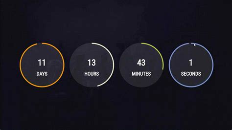 JQuery 制作倒计时效果 源文件包括 cid 网页设计教程 网页前端期末作业 html css jquery制作个人主页网页前端设计源码下载