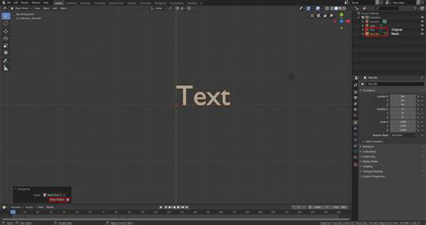 Blender 28 Convert Text To Mesh Luxefrosd