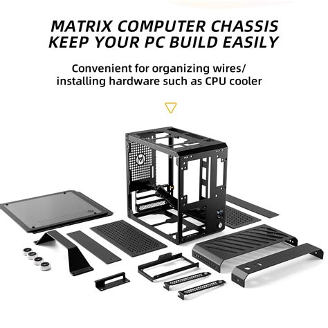 Mechanic Master Cool Cube Series C Mini ITX Case Alumium Steel GPU Length Within Mm SFX L