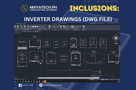 Solar Cad Blocks Mayatech