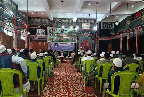 جشن میلاد اعیاد شعبانیه در حوزه علمیه باب العلم نواگانوان سادات