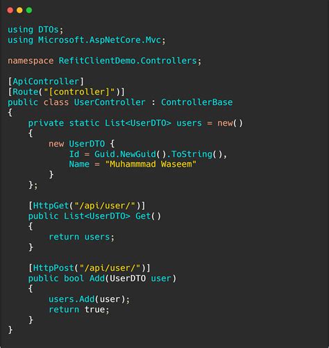 Ep 32 Using Refit To Consume Apis In Net Core By Muhammad Waseem Weekly Net Newsletter