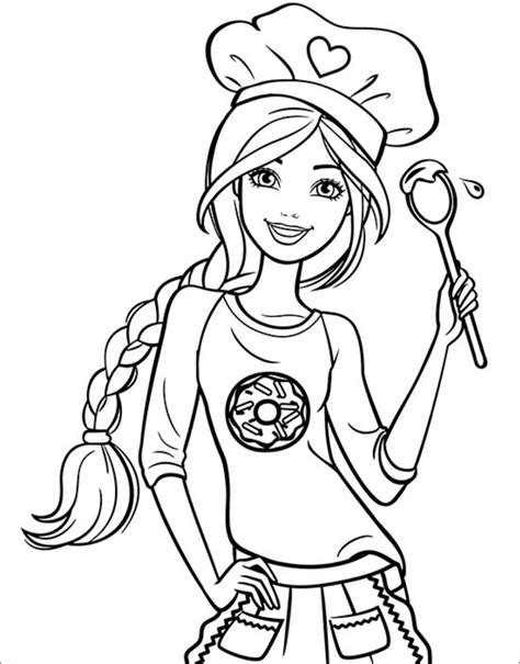 9 Elegant Barbie Coloring Pages Collection Barbie Coloring Pages