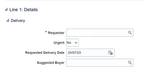 How To Enable Urgent Lov In Requisition Ssp — Cloud Customer Connect