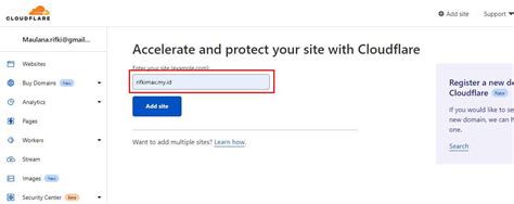 mengoptimalkan website dengan cloudflare panduan lengkap setting domain