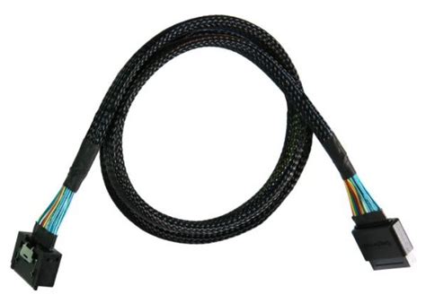 Micro Sata Cables Pcie Gen 4 Gen Z 1c Male To Female With Power Cable
