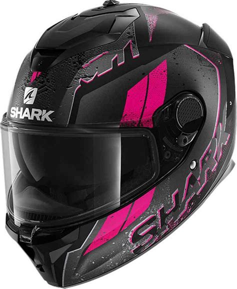 Shark Motorradhelm Shark Spartan GT Ryser schwarz-anthrzit-violett matt ...