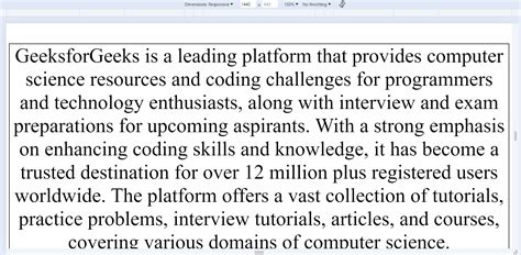 How To Make Css Font Size Fit Container Effectively Geeksforgeeks