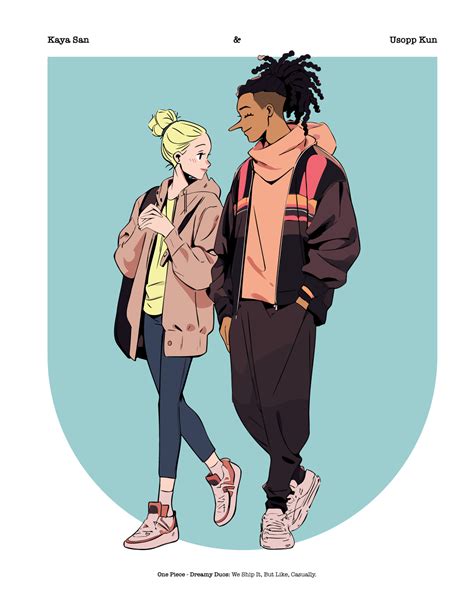 Usopp Kaya Dreamy Duos Print Mrfurem In One Piece