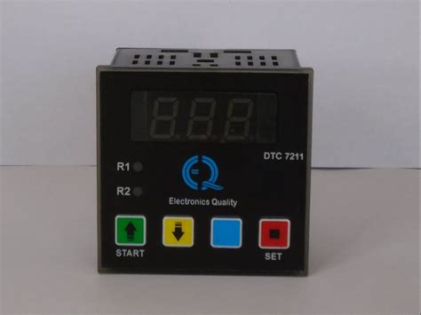 Panel Mounted Programmable Digital Timer Timing Capacity 999 Second Or 999 Minutes Model Name
