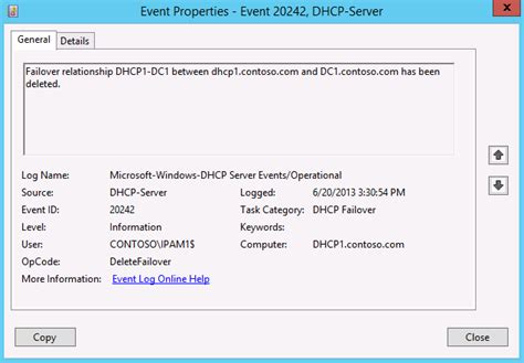 Dhcp Failover Events In Windows Server Microsoft Learn Dhcp Failover Events In Windows Server Microsoft Learn