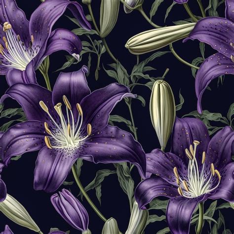93 000 Purple Lilly Background Pictures