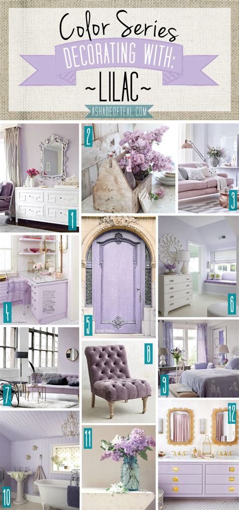Color Series Decorating With Lilac