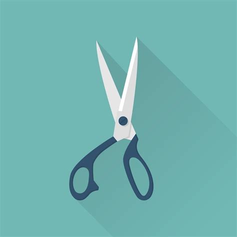 Premium Vector Scissors Icon Flat Design