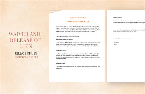 Editable Waiver Templates In Word To Download