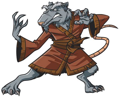 Master Splinter Ninja Turtles Coloring Pages
