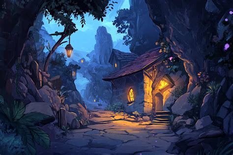 Design 2d Game Concept Art Background And Environment By Naleiselly