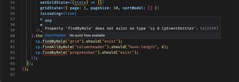 My Linter Configuration Throw Errors Because Commands From Cypress Testing Library Seem To Be