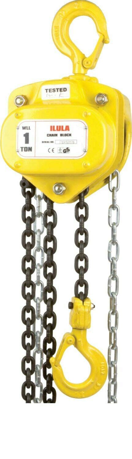1 Ton Ilula Chain Block Hoist Factory