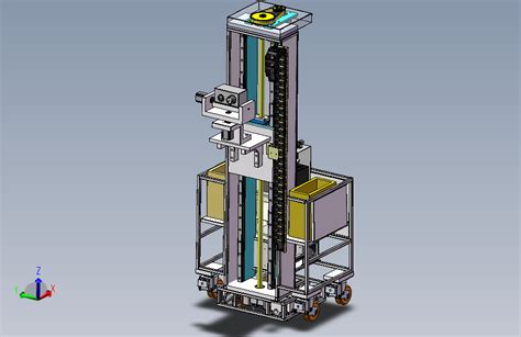 喷涂机器人 Solidworks 2020 模型图纸下载 懒石网
