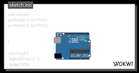 Led13flipflop Wokwi Esp32 Stm32 Arduino Simulator
