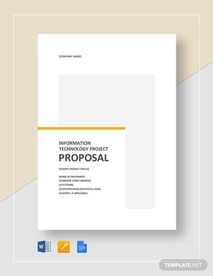 8 IT Project Proposal Templates Word PDF Google Docs Pages 8 IT Project Proposal Templates Word PDF Google Docs Pages
