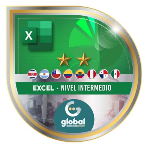 Microsoft Excel • Intermedio • Excel Credly