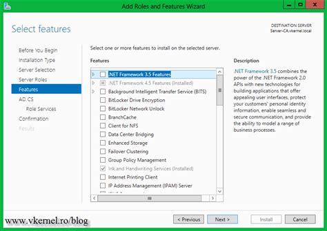 Installing An Enterprise Certificate Authority In Windows Server Adrian Costea S Blog