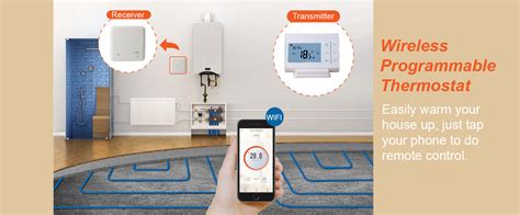 Digital Smart Wireless Wifi Thermostat For Opentherm Boiler