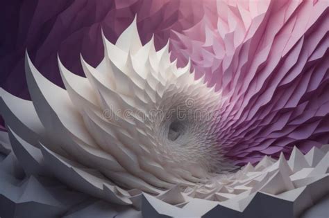 Abstract Geometric Composition Digital Artwork For Creative Graphic Design Generative Ai Stock