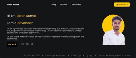 Saran Kumar Portfolio