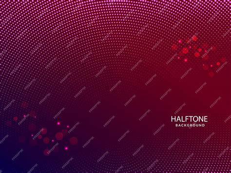 Premium Vector Abstract Modern Color Gradient Halftone Pattern Background Vector