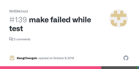 Make Failed While Test Issue Nvidia Nccl Github