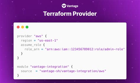Vantage Launches A Terraform Provider For Aws Integrations Vantage