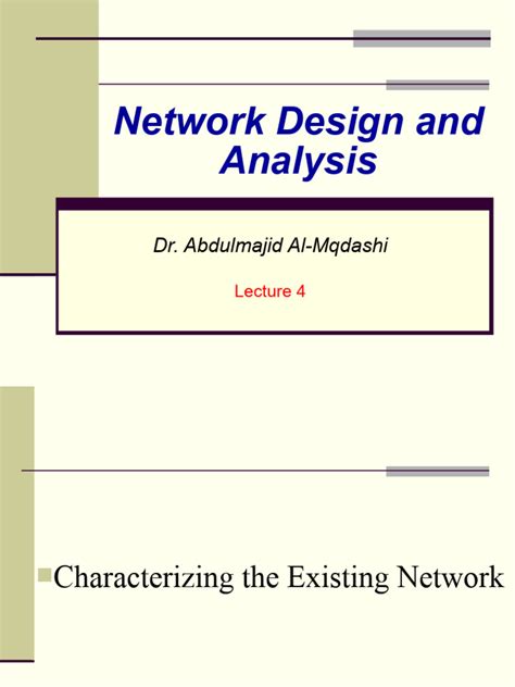 Lecture 4 Pdf Computer Network Telecommunications