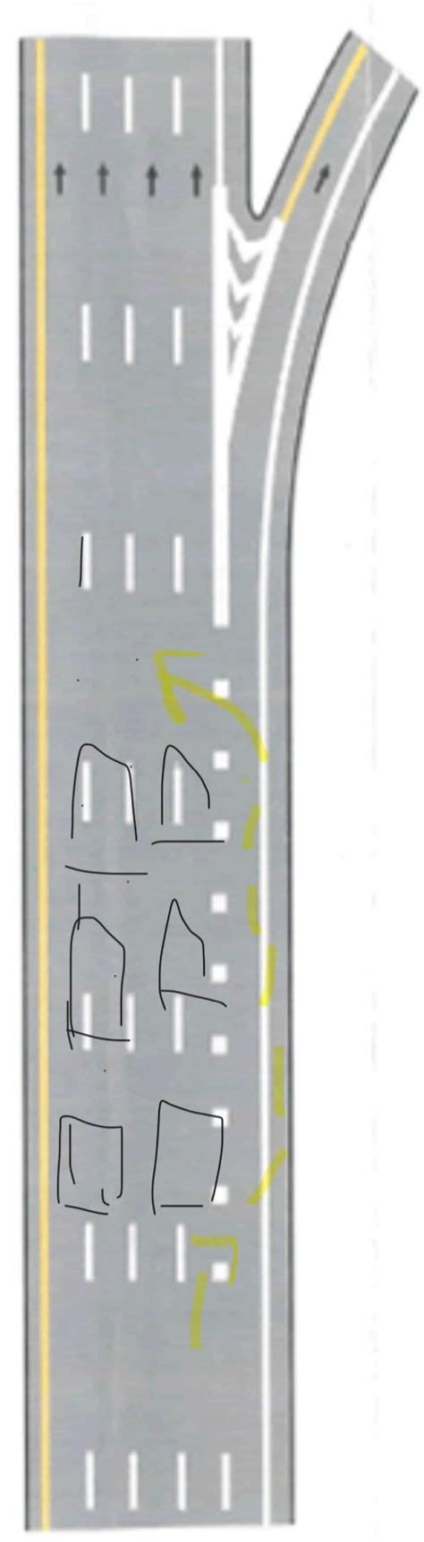 Stop Overtaking Using The Exit Ramp R Torontodriving