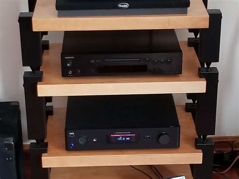 Timbernation 4 Shelf Maple Stack Rack Cabinets Racks Stands Audiogon