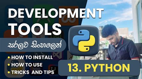 🚀 Development Tools 13 How To Install Python සිංහලෙන් Youtube