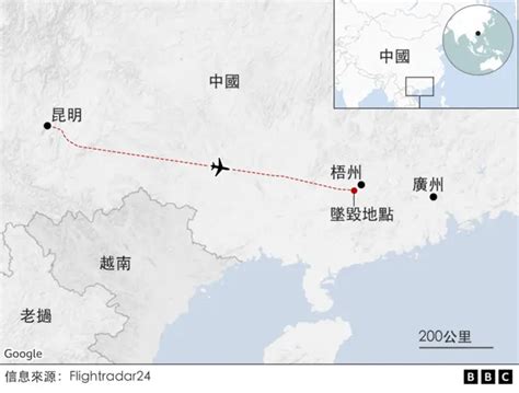 东航波音737客机坠毁：mu5735航班广西藤县失事 搜救仍在继续 Bbc News 中文