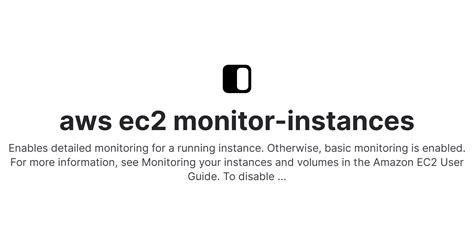 aws ec2 monitor instances fig